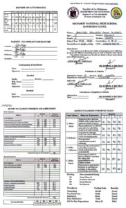 Upload a PDF File Containing Your Grade Records as Described in the Requirements Above. Your ...