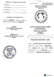 Upload a PDF File Containing Your Grade Records as Described in the Requirements Above. Your ...