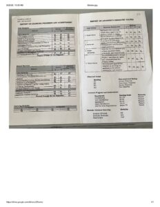 Upload a PDF File Containing Your Grade Records as Described in the Requirements Above. Your ...